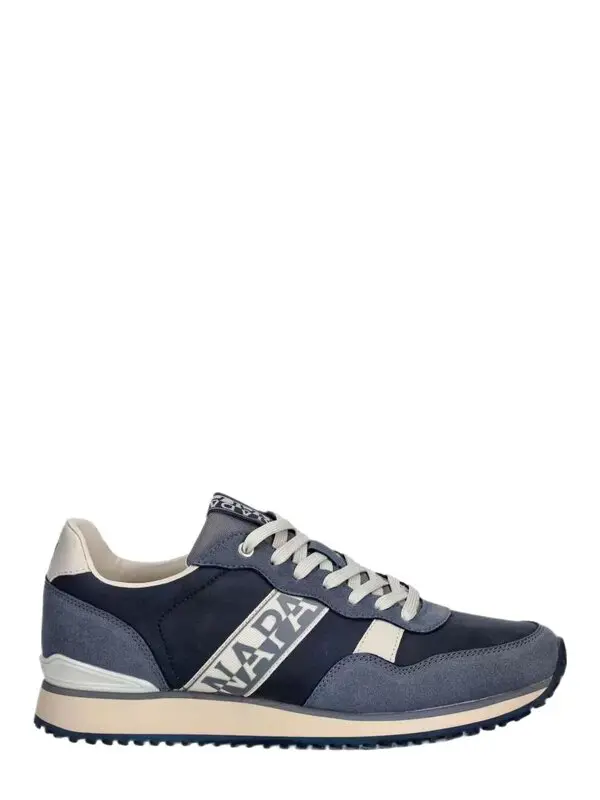 NAPAPIJRI Cosmos Logo-print Panelled Sneakers - Blue