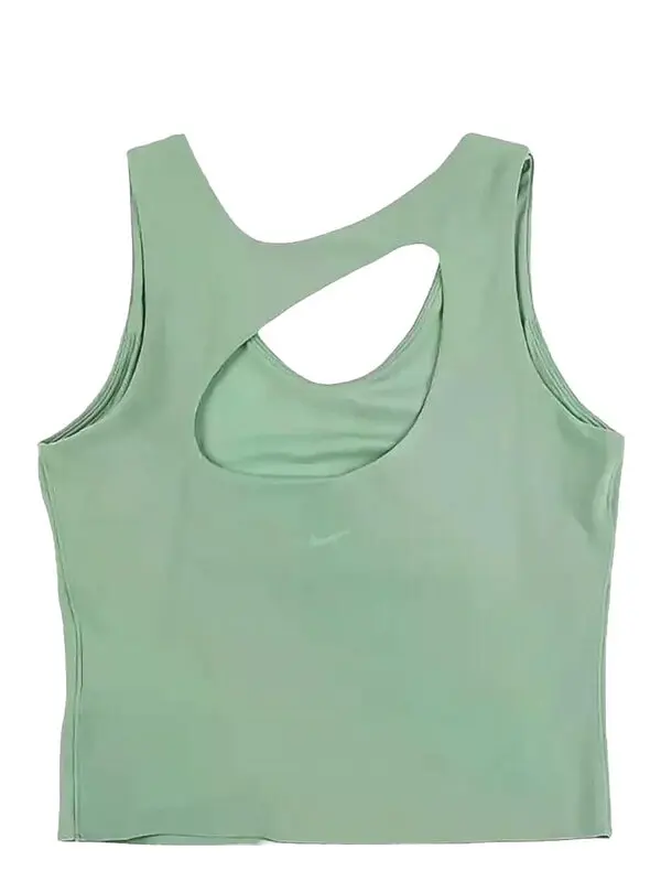 Nike Dri-fit Zenvy Cutout Tank Top - Green