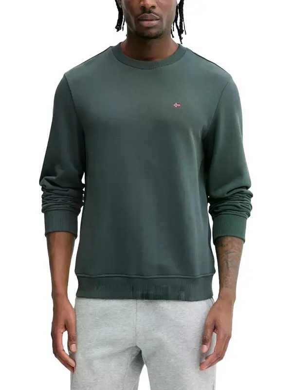 NAPAPIJRI Balis Logo-patch Sweatshirt - Green