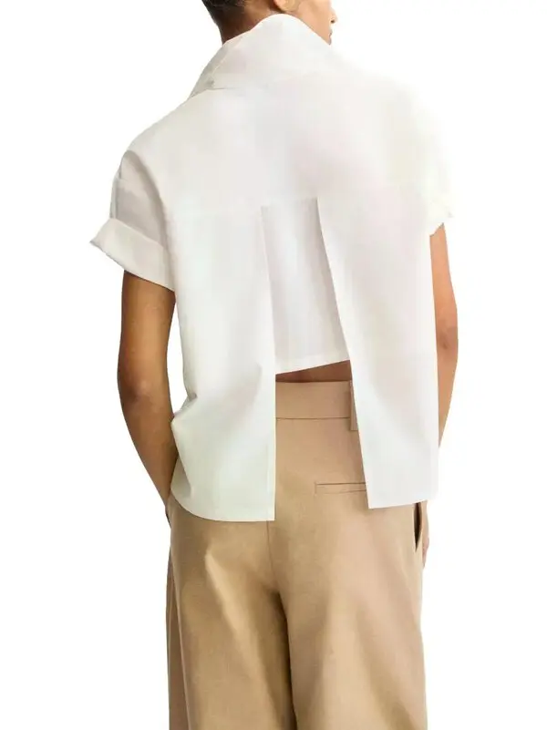 ARLO MOTT Clark Split-back Shirt - White