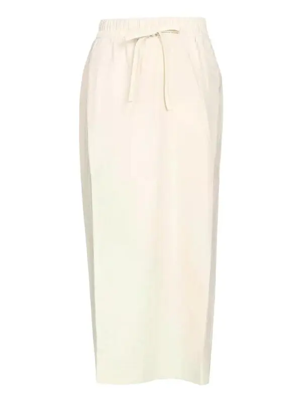 Max Mara Drawstring Waist Jersey Skirt - Neutrals