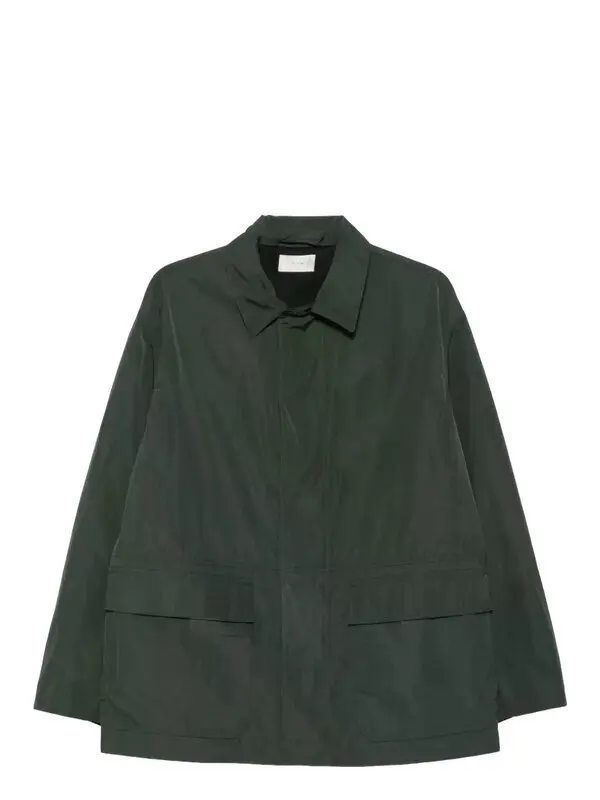 THE ROW Frank Drawstring Waist Jacket - Green