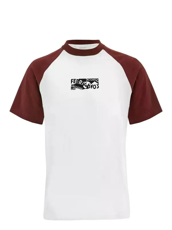 FERRAGAMO Graphic T-shirt - White