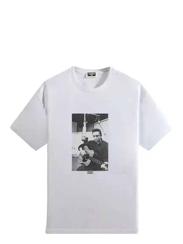 Kith Johnny Cash Graphic-print T-shirt - White