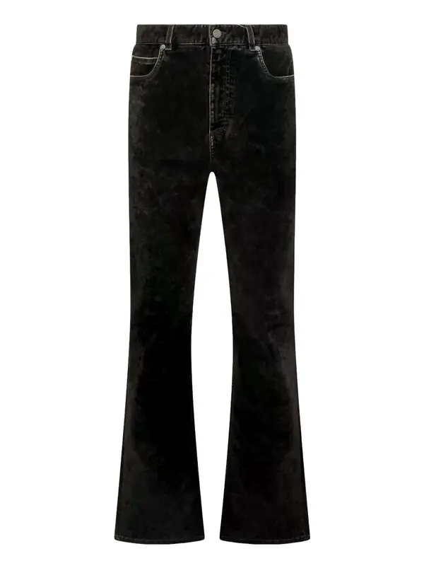 FERRAGAMO Belt Loops Jeans - Black