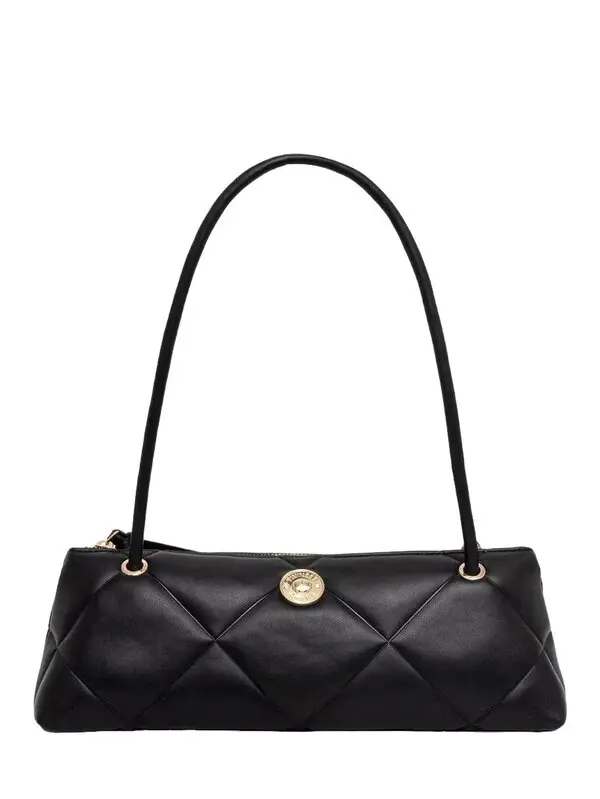 TWINSET Quilted Baguette Bag - Black