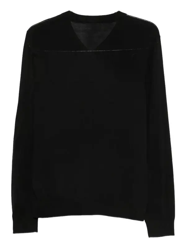 Paul Smith V-neck Merino-wool Sweater - Black