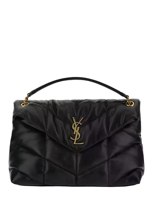 Saint Laurent Loulou Shoulder Bag - Black