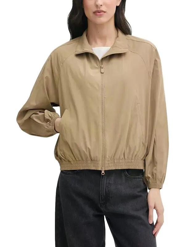 SAVE THE DUCK Zip-up Bomber Jacket - Brown