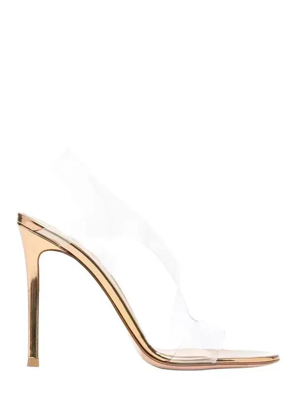 GIANVITO ROSSI Metropolis 105mm Sandals - Neutrals