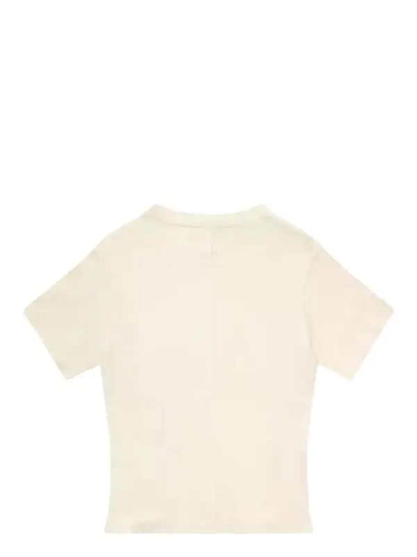 Eckhaus Latta Lapped Baby T-shirt - Neutrals
