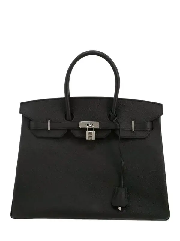Hermès 35 Birkin Tote Bag - Black