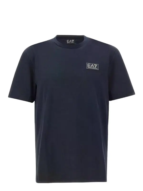 EA7 Logo-patch T-shirt - Blue
