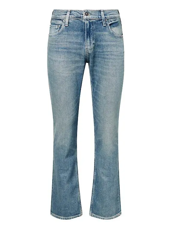 Paige Normandie Straight-leg Denim Jeans - Gable