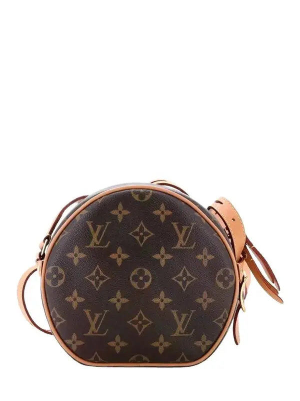 LOUIS VUITTON Monogram Canvas Boîte Chapeau Souple Pm Bag - Brown
