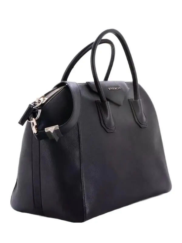 Givenchy Antigona Bag Leather Medium Satchel - Black