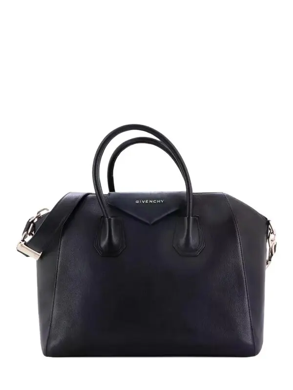 Givenchy Antigona Leather Medium Satchel - Black