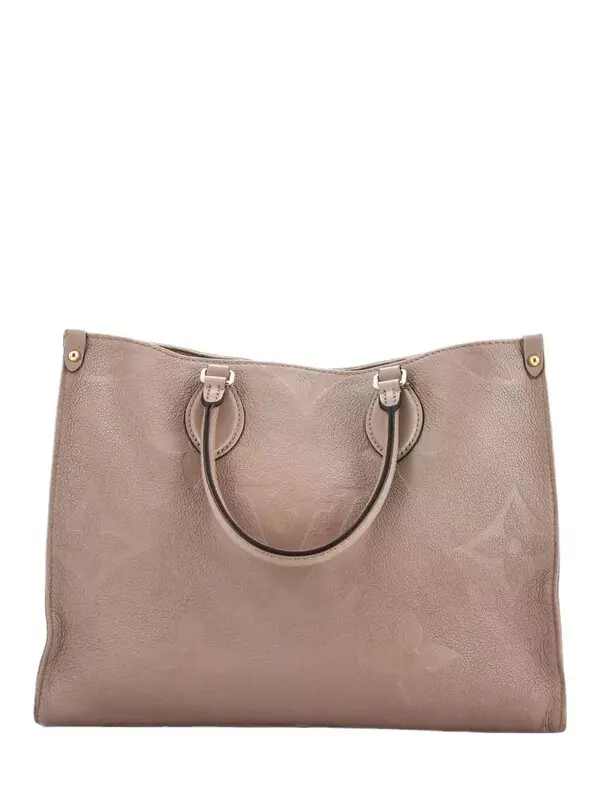 LOUIS VUITTON Onthego Monogram Empreinte Giant Mm Tote Bag - Neutrals