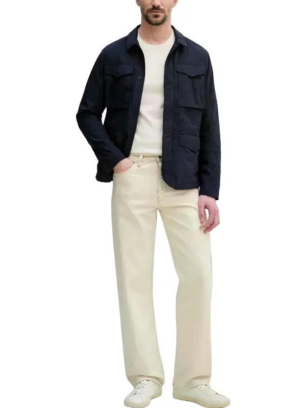 SAVE THE DUCK Jago Flap-pocket Zip-up Jacket - Blue