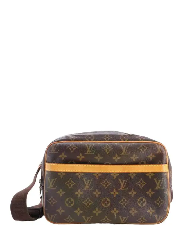 LOUIS VUITTON Monogram Canvas Reporter Pm Crossbody Bag - Brown