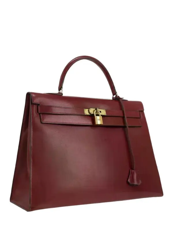 Hermès 1970s 35 Kelly Tote Bag - Red