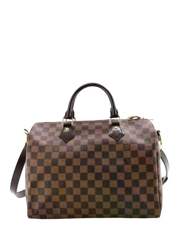 LOUIS VUITTON Speedy Bandouliere Bag Damier 30 Shoulder Bag - Brown
