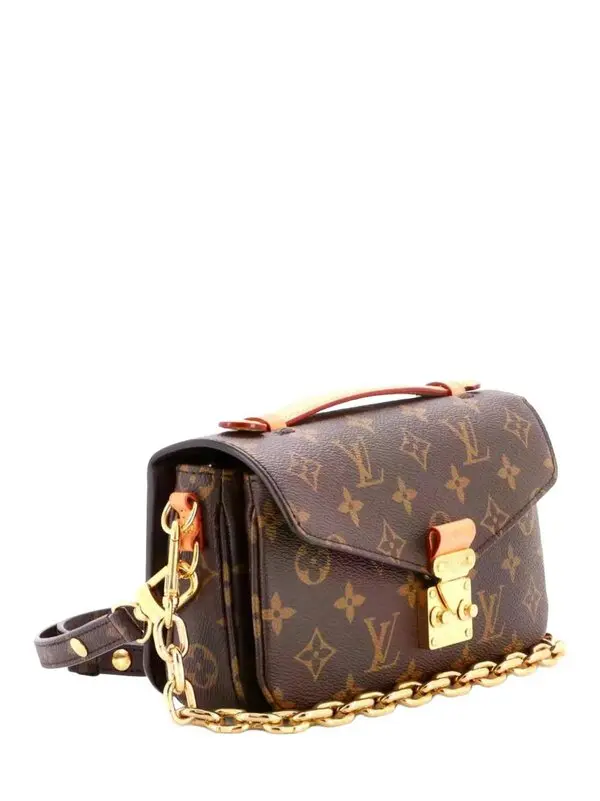 LOUIS VUITTON Pochette Metis Monogram Canvas East West Crossbody Bag - Brown