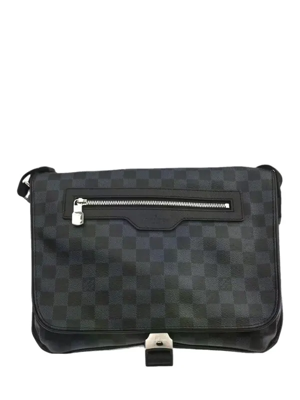 LOUIS VUITTON 2018 Damier Matchpoint Shoulder Bag - Grey