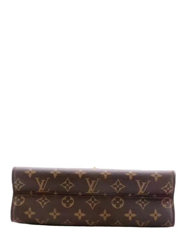 LOUIS VUITTON Monogram Canvas And Leather Shoulder Bag - Red