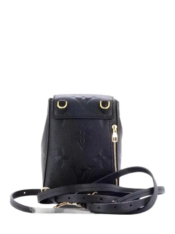 LOUIS VUITTON Monogram Empreinte Giant Backpack - Black