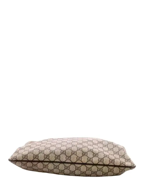 Gucci Gg Coated Canvas Messenger Bag - Brown