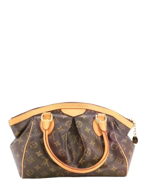 LOUIS VUITTON Tivoli Handbag Monogram Canvas Pm Satchel - Brown