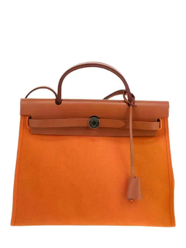 Hermès 2018 Herbag Tote Bag - Orange