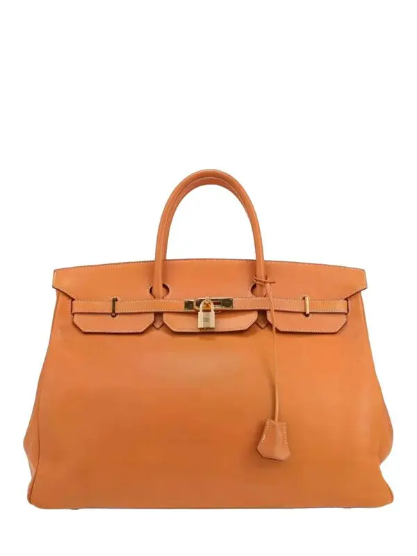 Hermès 1991 40 Birkin Handbag - Brown