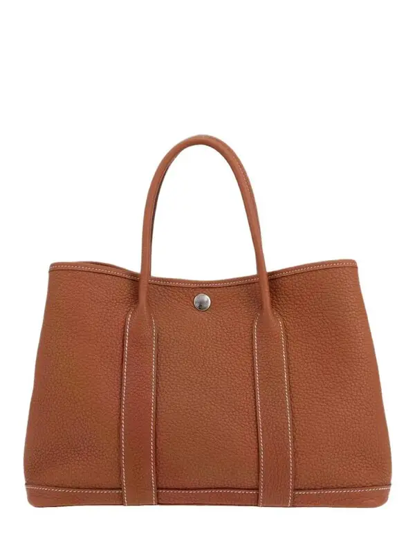 Hermès 2024 30 Garden Party Tote Bag - Brown