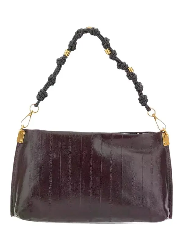 GIANNI CHIARINI Fanny Leather Shoulder Bag - Brown
