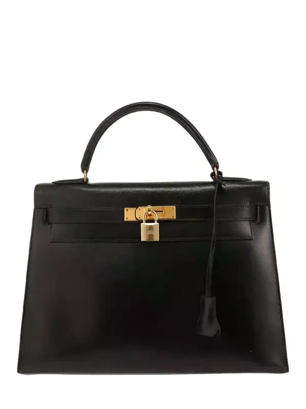 Hermès 1999 32 Kelly Tote Bag - Black