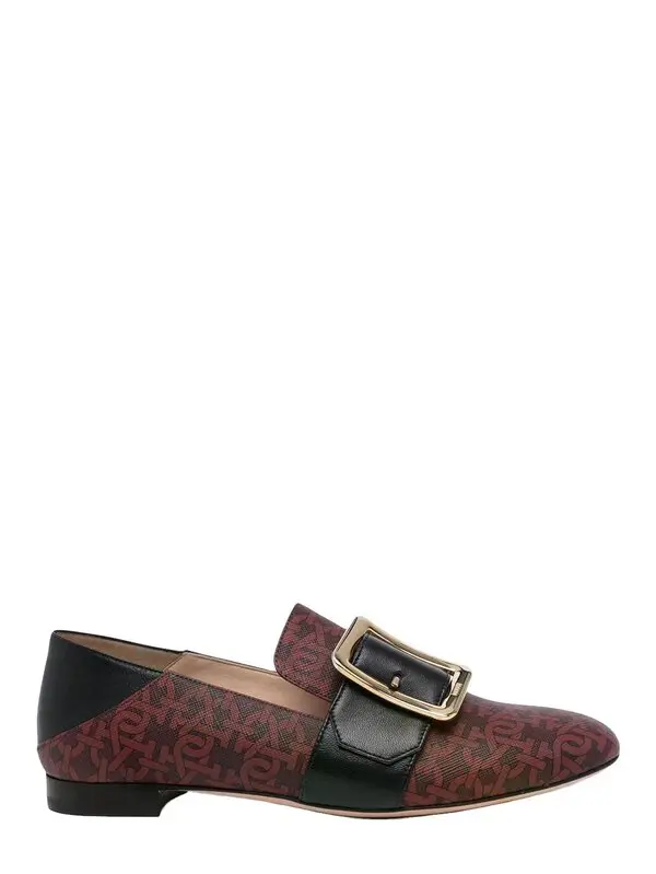 Bally Buckle-detail Loafers - Red