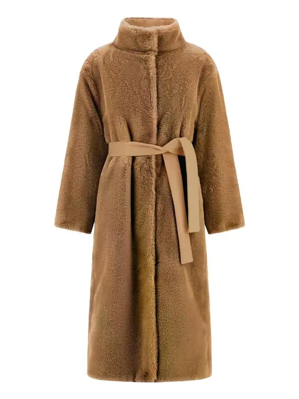 Herno Reversible Belted Coat - Brown