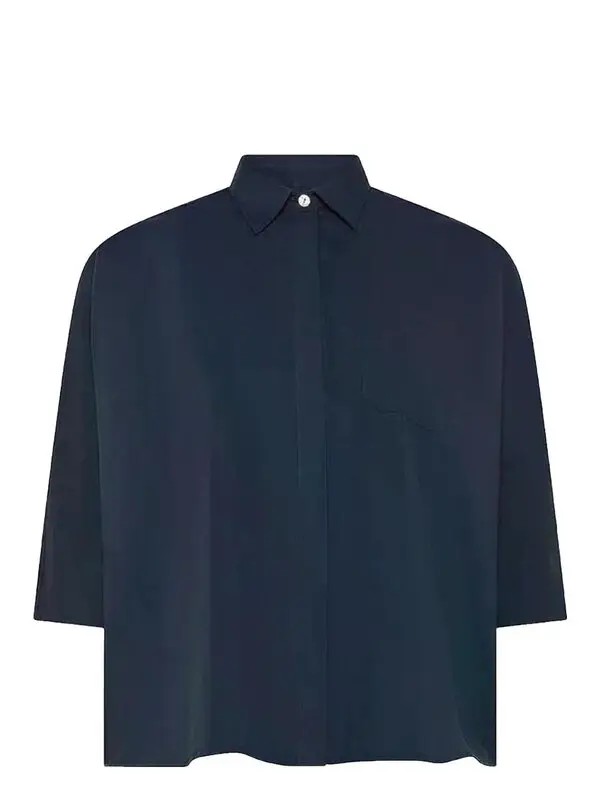 CRUNA Elide Shirt With Chest Pocket - Blue