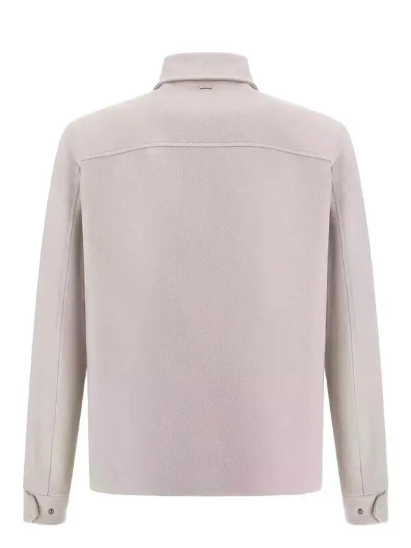 Herno Cashmere Shirt Jacket - Neutrals