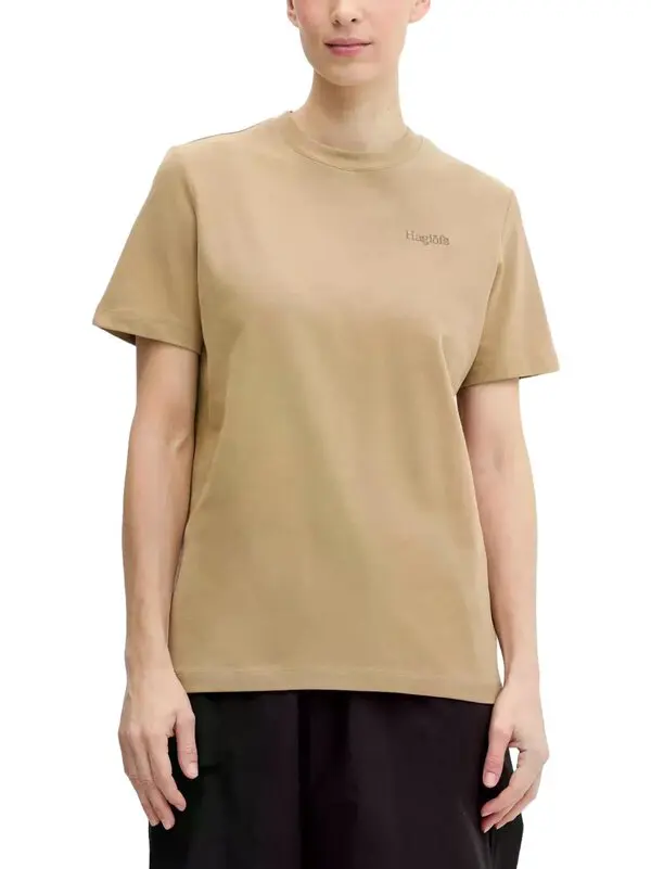HAGLOFS Logo T-shirt - Neutrals
