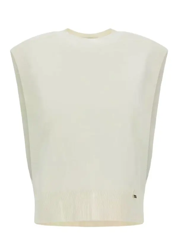 Herno Ribbed-hem Tank Top - Neutrals