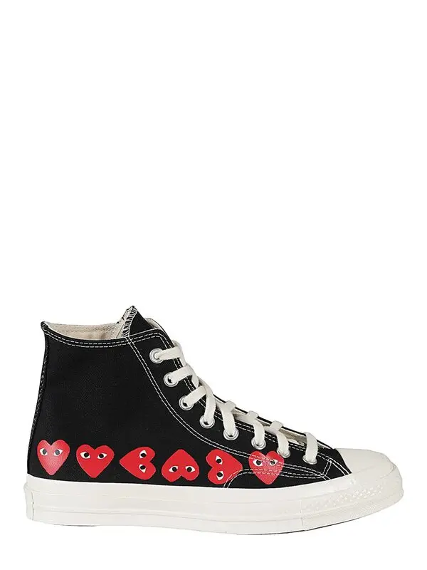 CONVERSE X COMME DES GARONS PLAY High Top Sneakers - Black