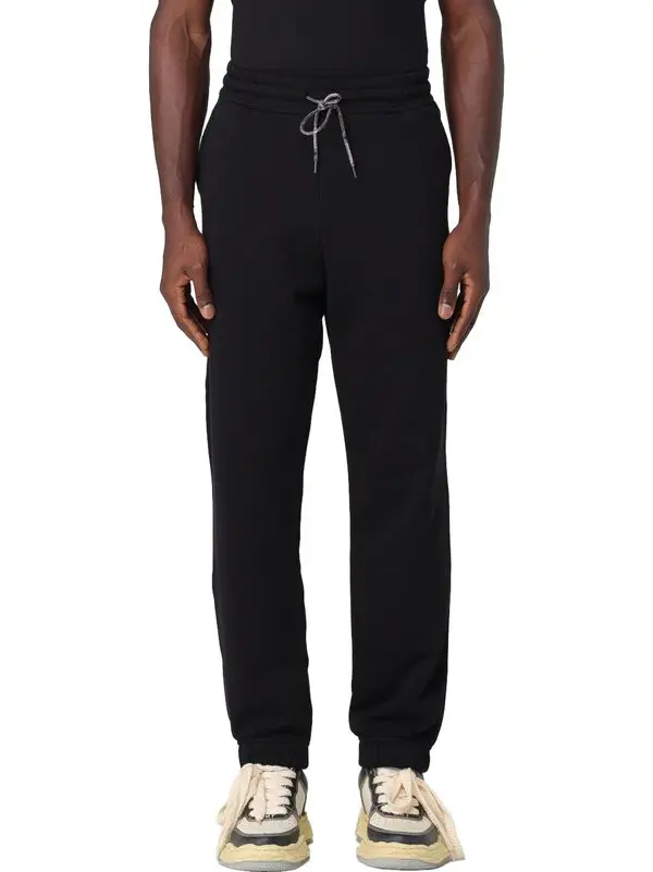 VIVIENNE WESTWOOD Embroidered Logo Drawstring Trousers - Black