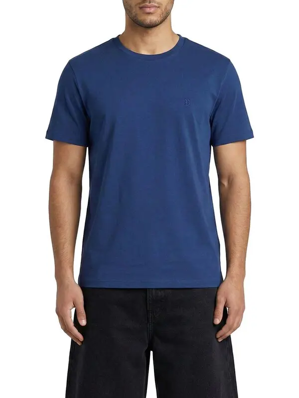 DONDUP Basic Cotton T-shirt - Navy