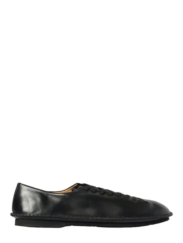 Premiata Leather Derby Shoes - Black
