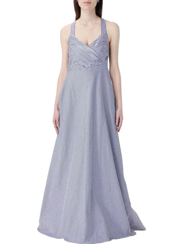 Ralph Lauren Jersey Maxi Dress - Striped