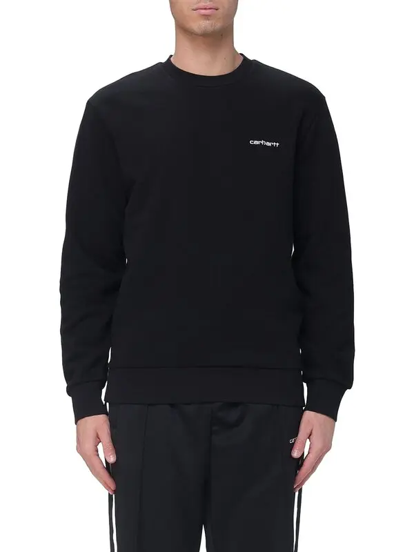 Carhartt Work In Progress Embroidered Logo Sweatshirt - Black