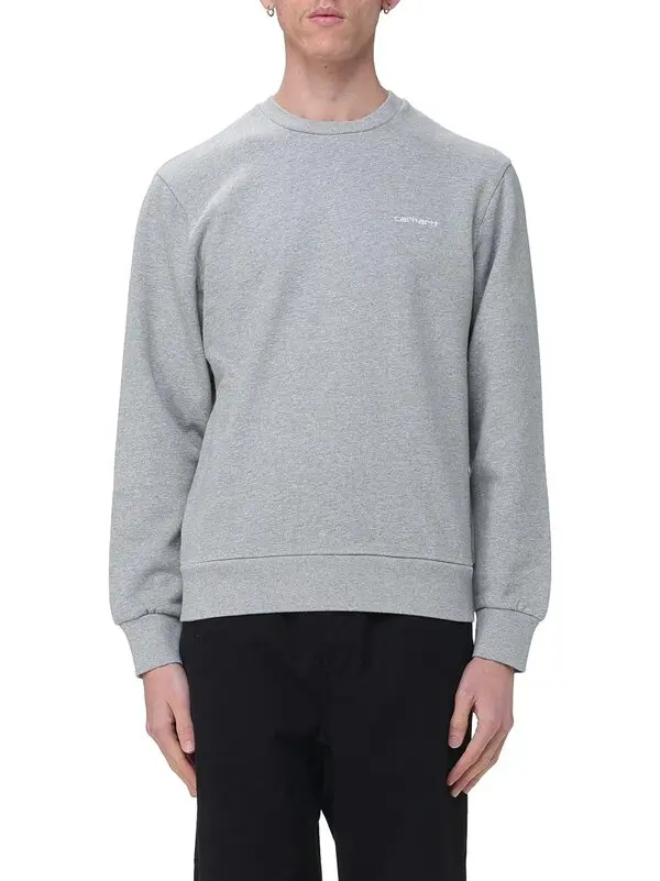 Carhartt Work In Progress Embroidered Logo Sweatshirt - Grey